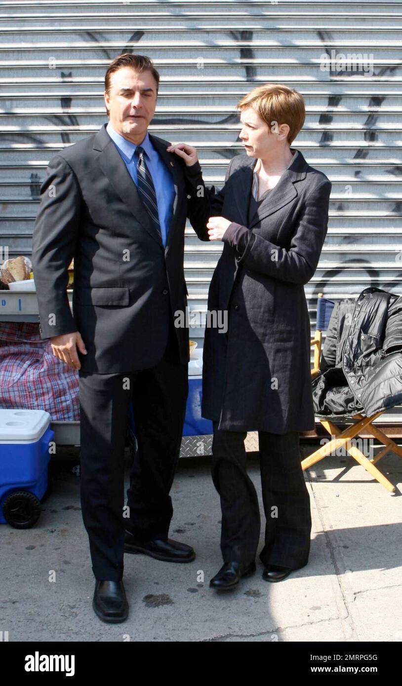 Exclusive!! The cast of "Law and Order: Criminal Intent" shoot in ...