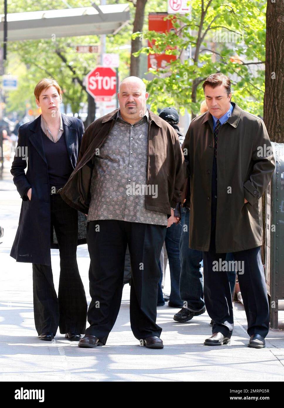 Exclusive!! The cast of "Law and Order: Criminal Intent" shoot in ...