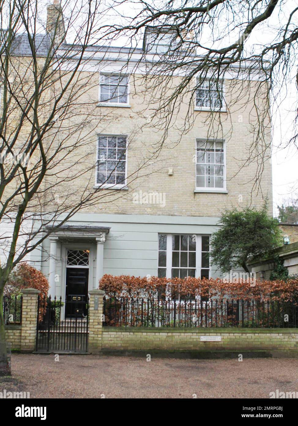 Exterior views of the elegant and charming Highgate mansion that acting ...