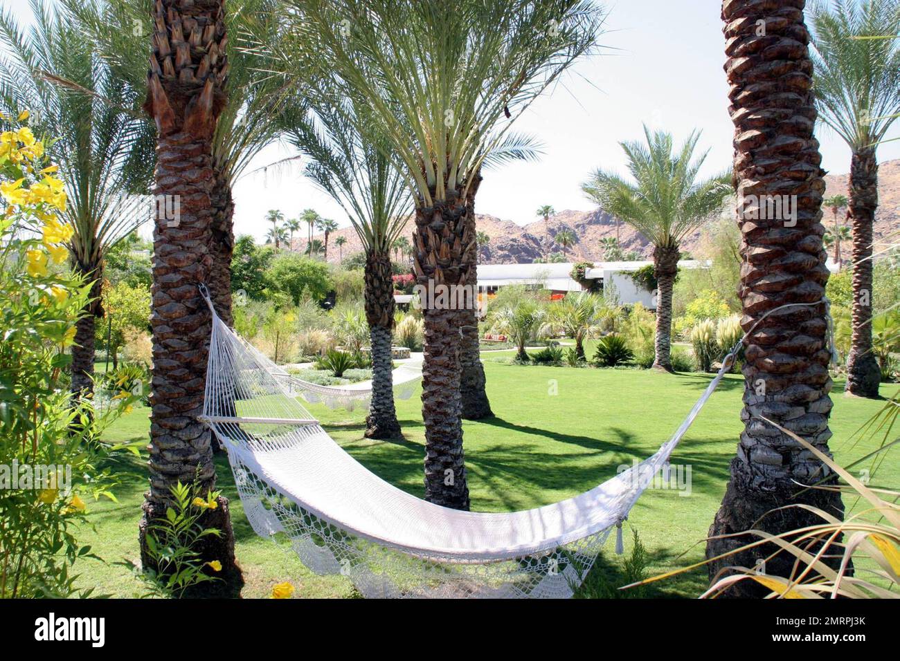 Le Parker Meridien hotel in Palm Springs, Ca. 8/15/06 Stock Photo - Alamy