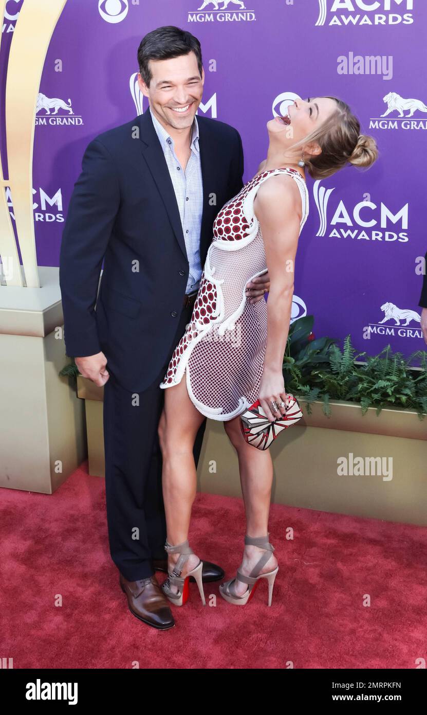 LeAnn Rimes and husband Eddie Cibrian arrive at the Academy of Country ...