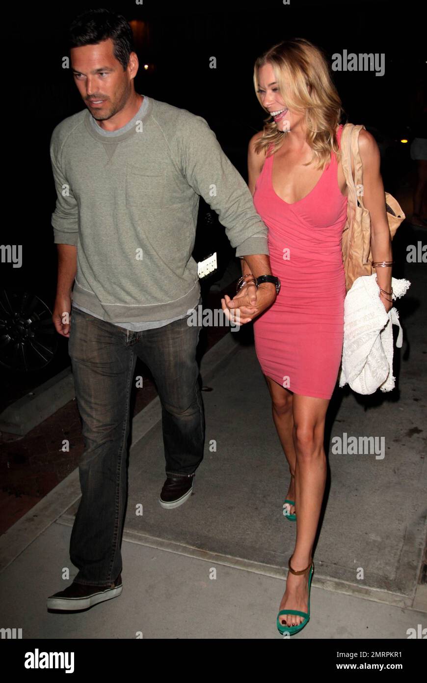 Singer LeAnn Rimes and husband Eddie Cibrian leaving Nobu restaurant in ...