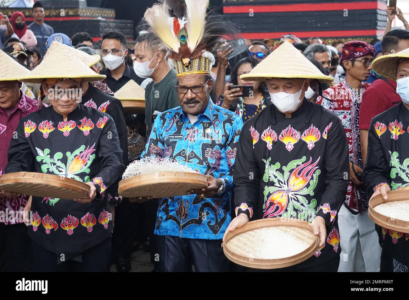 The opening ceremony of Blitar Jadul. Blitar jadul was held for the ...