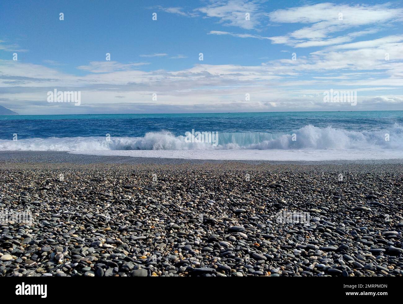 The Pebble beach in Qixing Pool of Hualian, Taiwan Stock Photo - Alamy