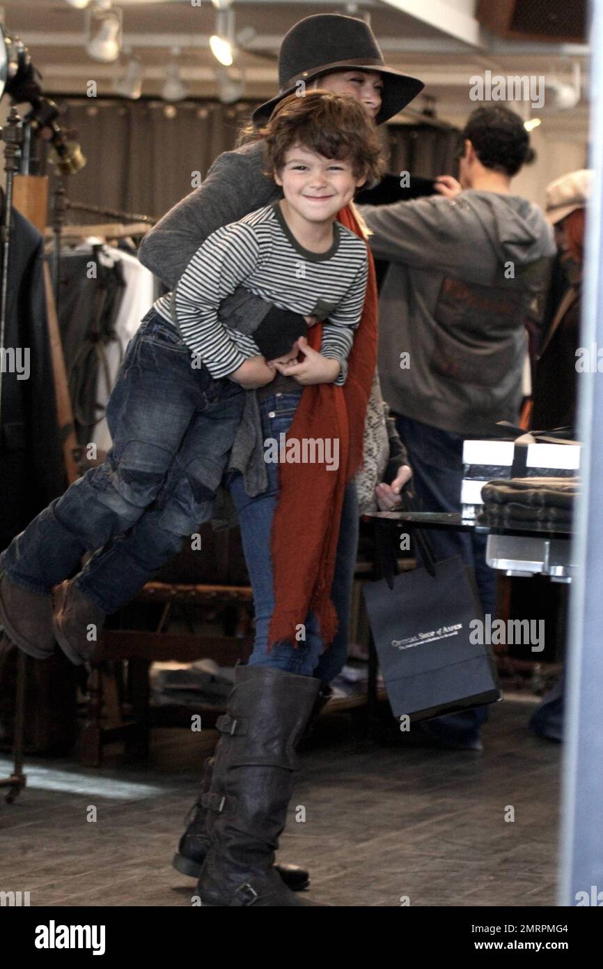 Singer LeAnn Rimes and husband, actor Eddie Cibrian, along with his ...