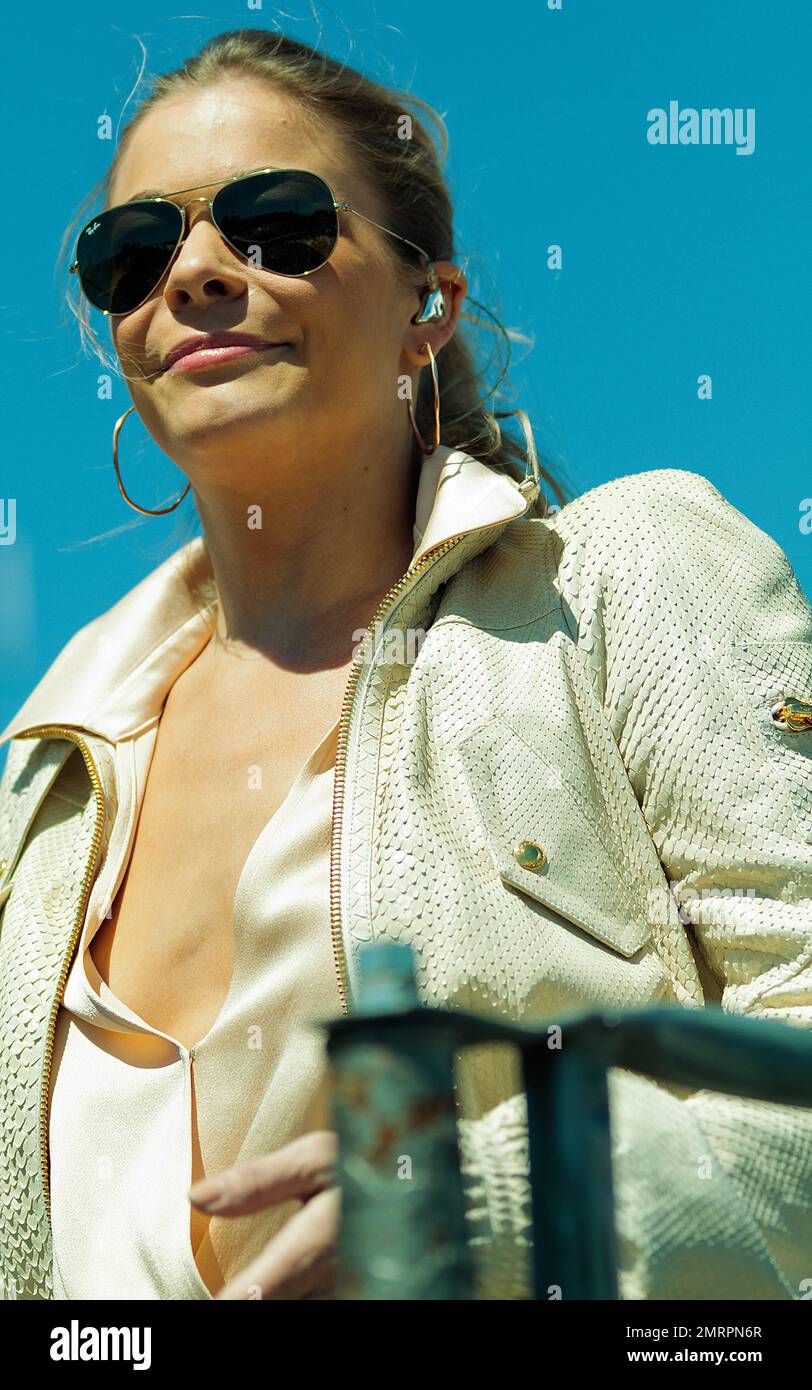 American country/pop singer and Grammy-award winner LeAnn Rimes sings ...