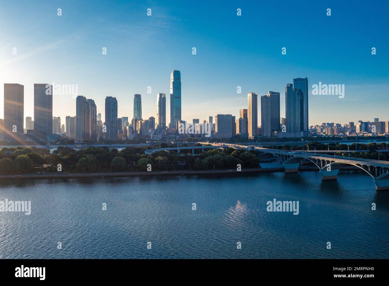 Changsha skyline xiangjiang river hi-res stock photography and images ...