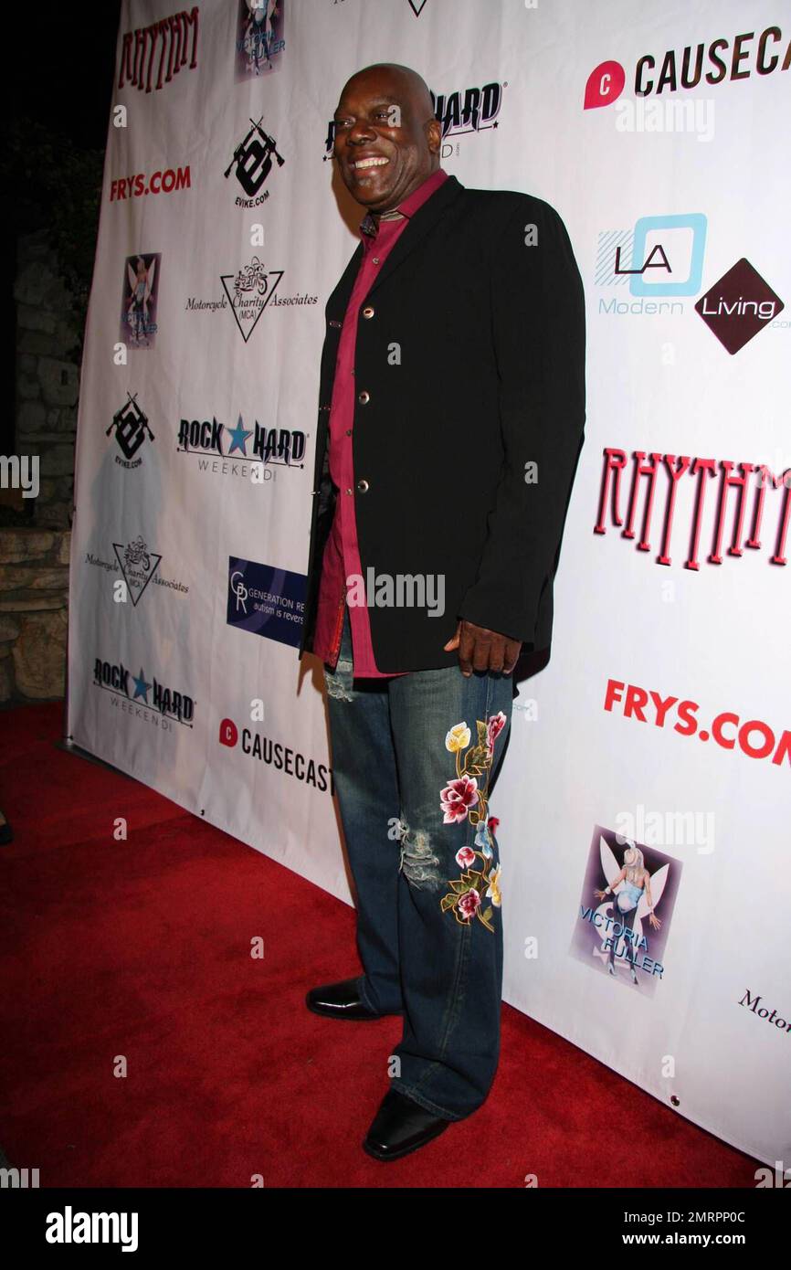 Thom Barry attends Leather Meets Lace II at the Playboy Mansion. The ...