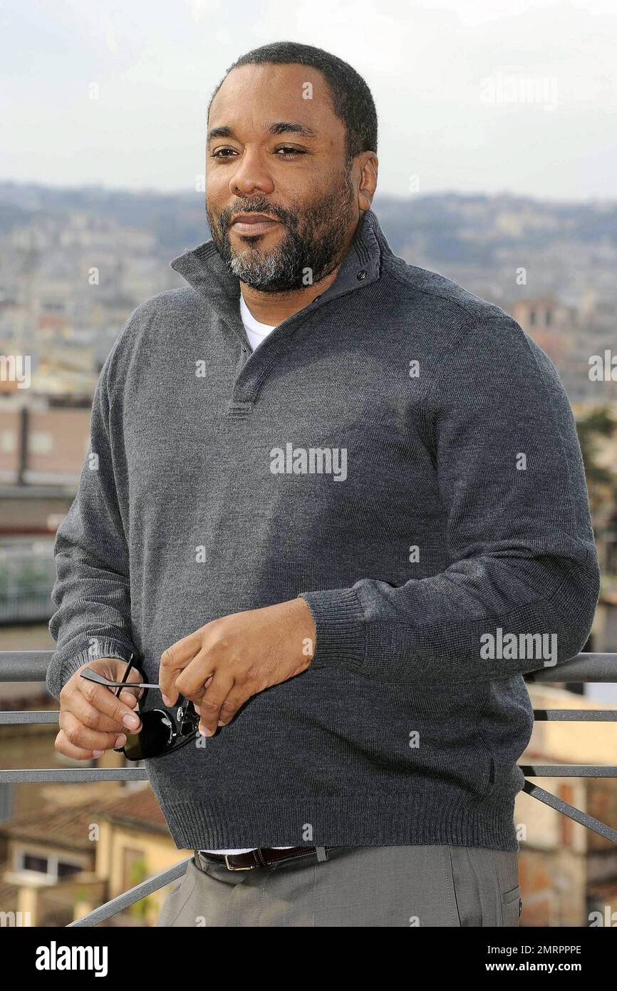 Producer and director Lee Daniels poses on the roof garden of Bernini ...