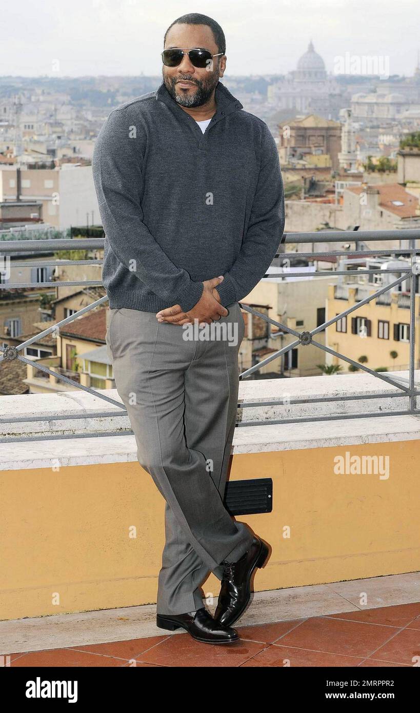 Producer and director Lee Daniels poses on the roof garden of Bernini ...