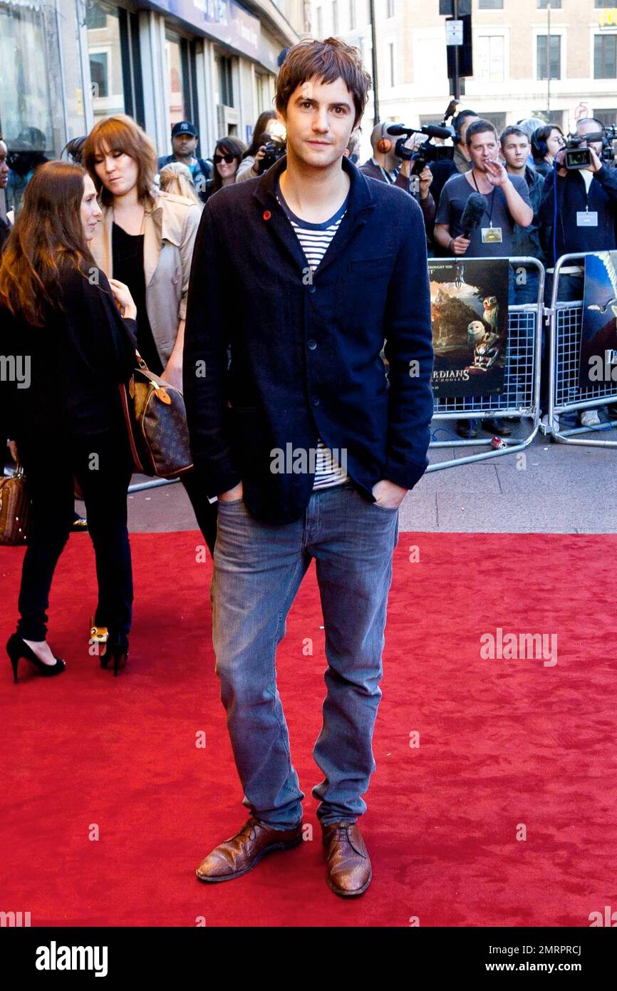 Jim Sturgess poses for photographers on the red carpet at the UK ...