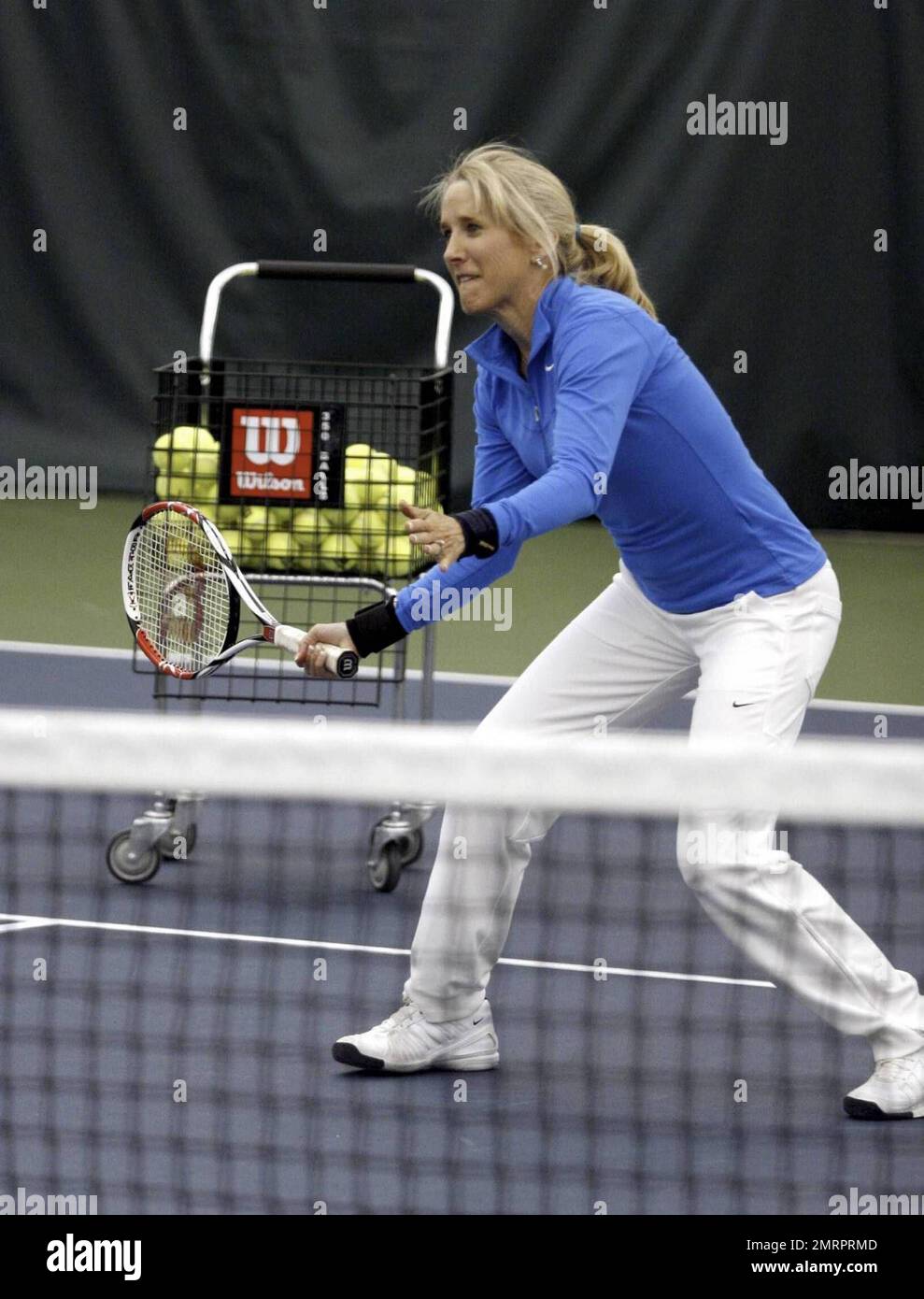 Tracy Austin takes part in the Legendary Night professional tennis ...