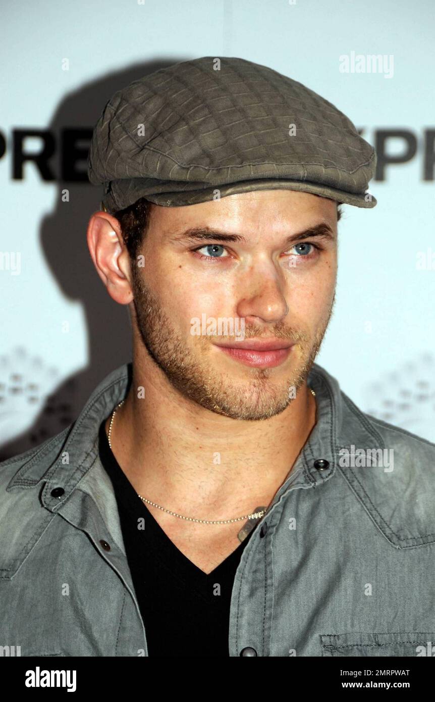 Kellan Lutz arriving at The Express Matt Leinart Foundation Celebrity ...