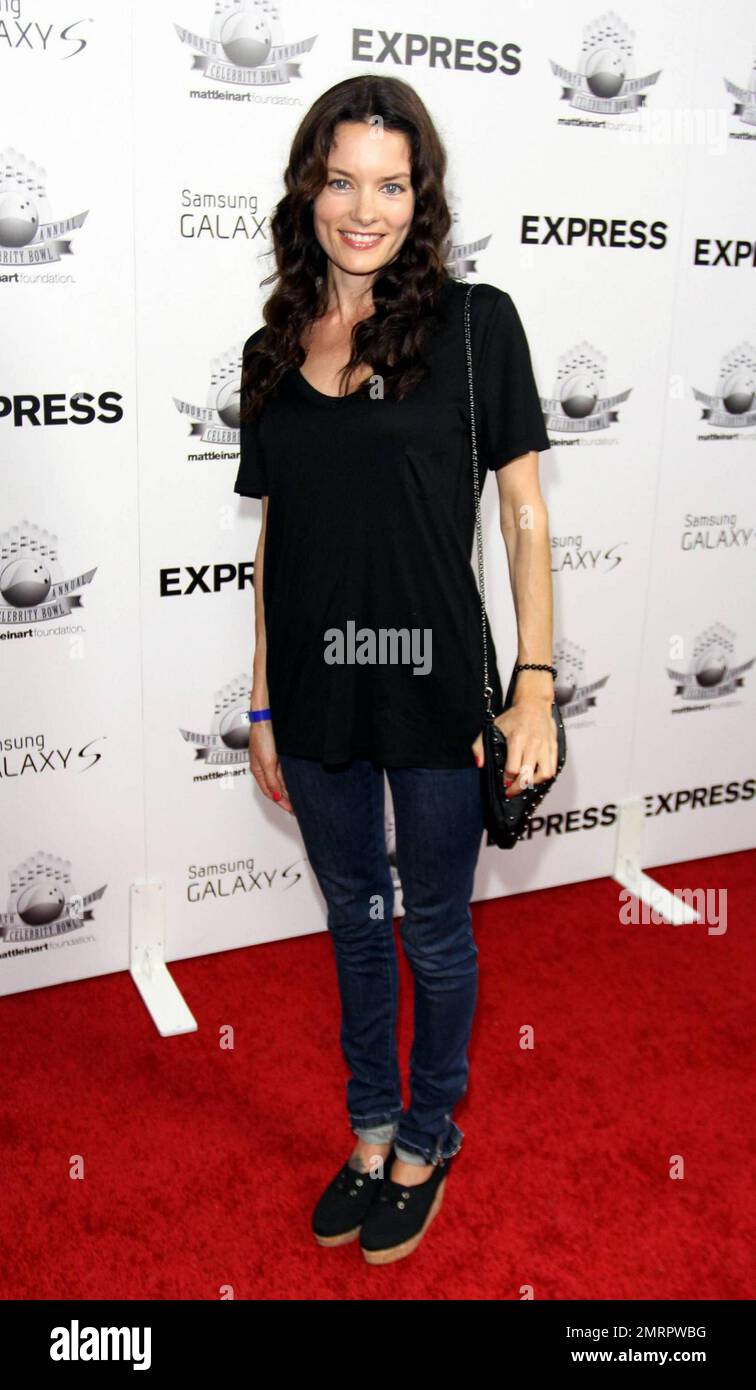 Gina Holden Arriving At The Express Matt Leinart Foundation Celebrity