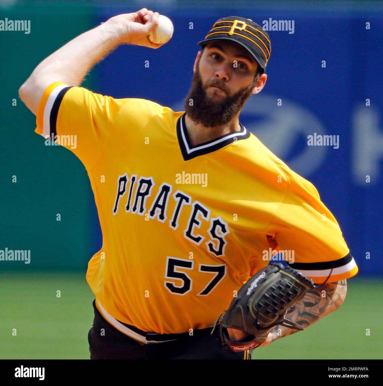 Pittsburgh Pirates starting pitcher Trevor Williams delivers in the ...