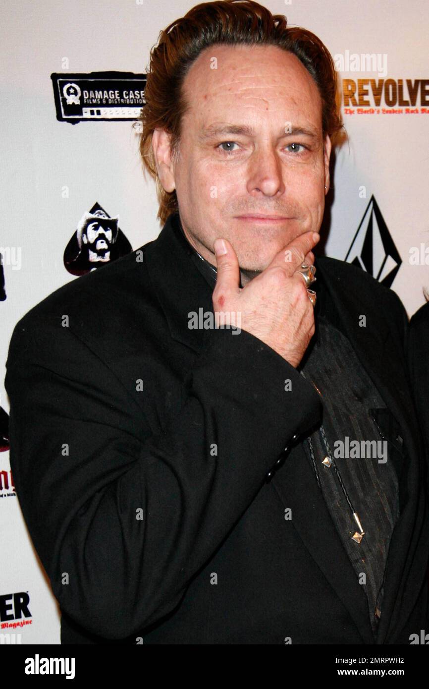 Rockabilly guitarist and member of The Head Cat Danny B Harvey attends ...