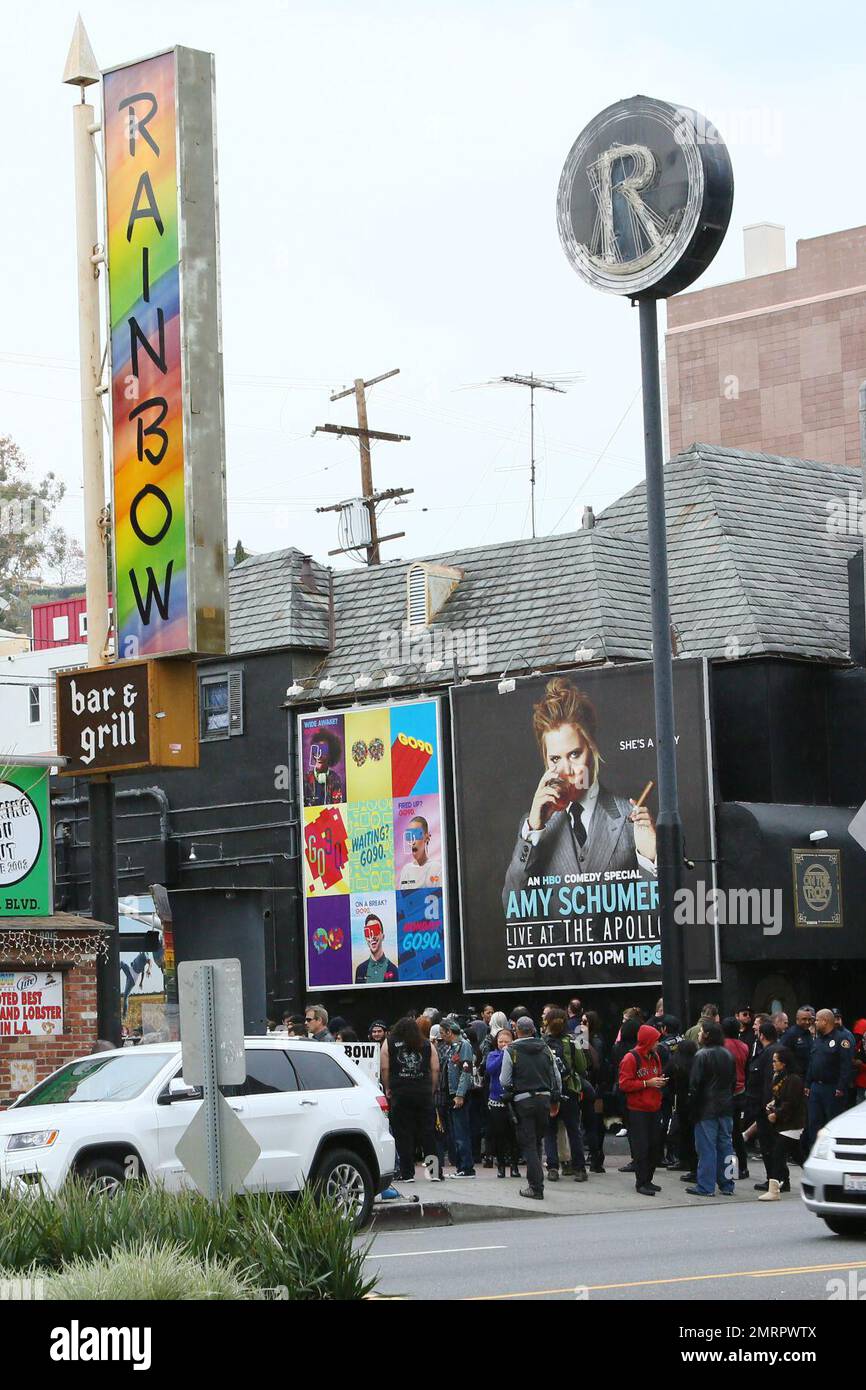 Fans turned out to honor Lemmy Kilmister of Motorhead during his ...