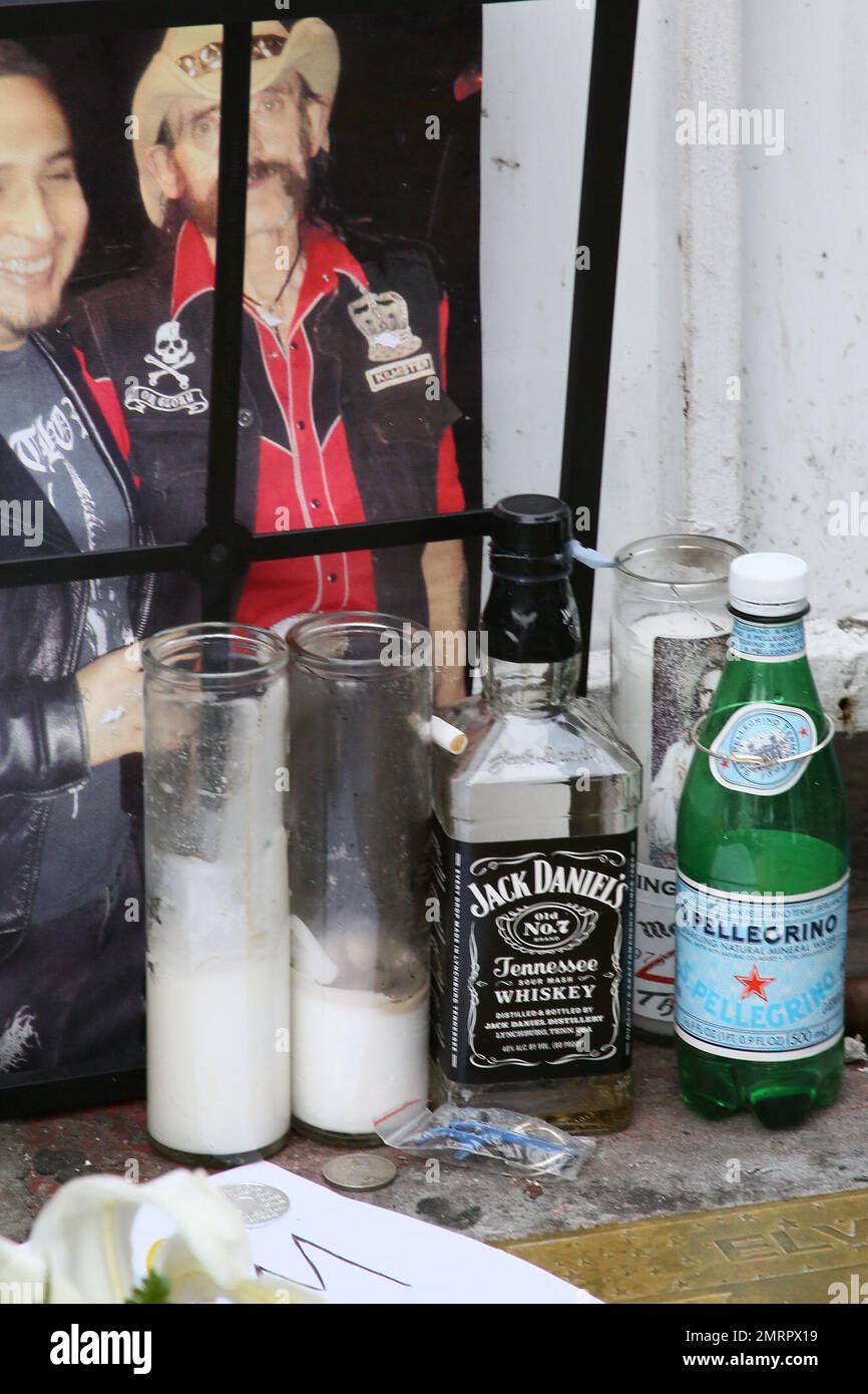 Fans turned out to honor Lemmy Kilmister of Motorhead during his ...
