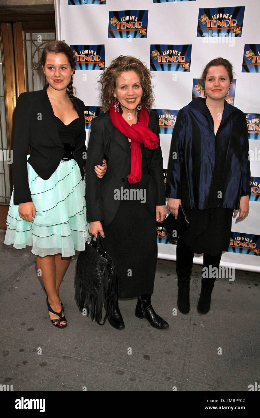 Renee Fleming attends the opening night of "Lend Me A Tenor" in New ...