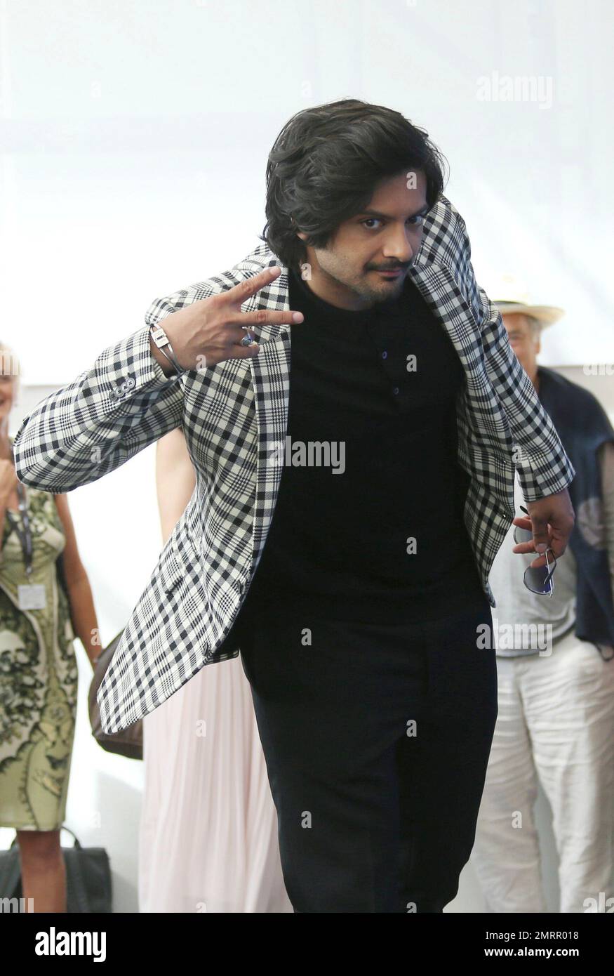 Actor Ali Fazal poses for photographers at the photo call for the film ...