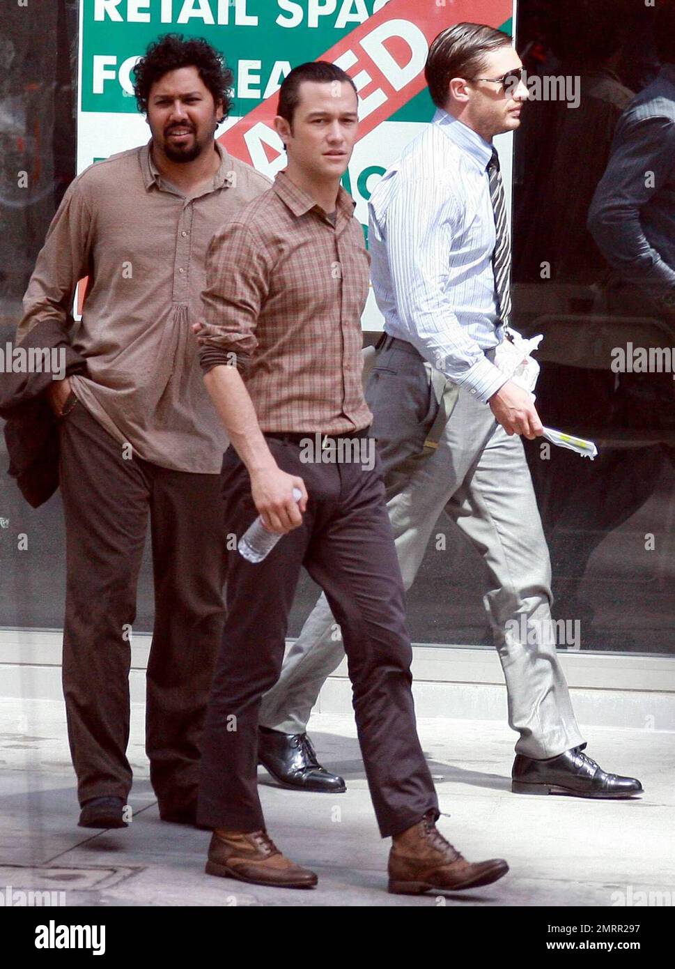 Joseph gordon levitt leonardo dicaprio inception hi-res stock ...