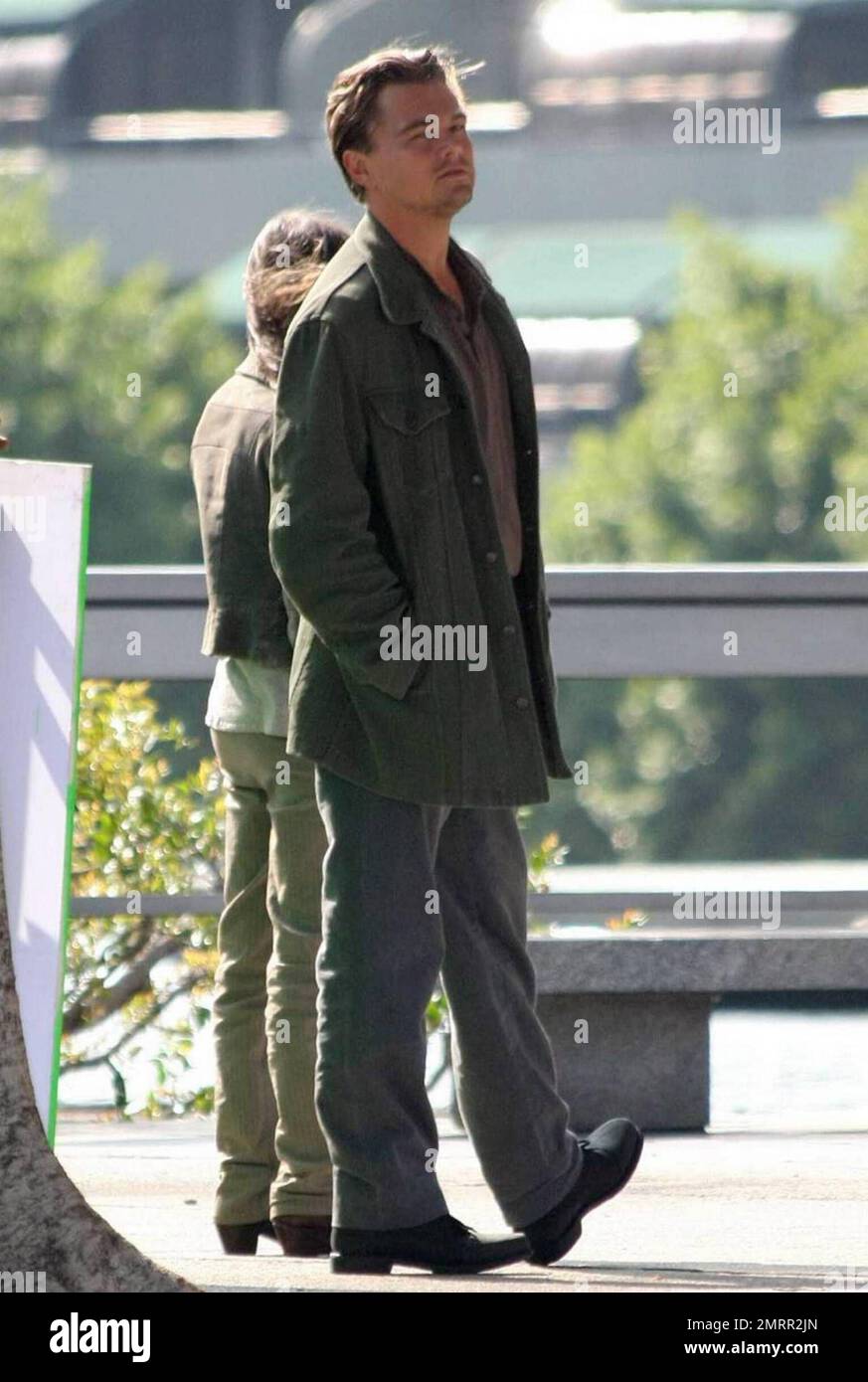 Leonardo DiCaprio and Ellen Page film scenes for their upcoming film ...