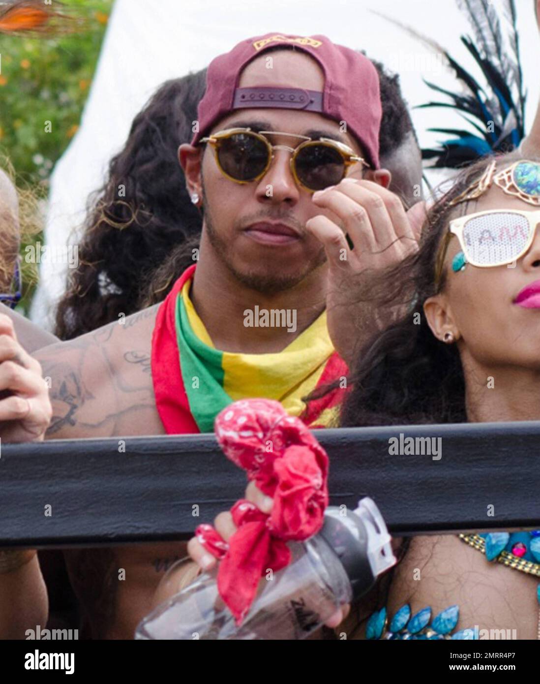 Rihanna made an appearance at the Kadooment Day parade in her native ...