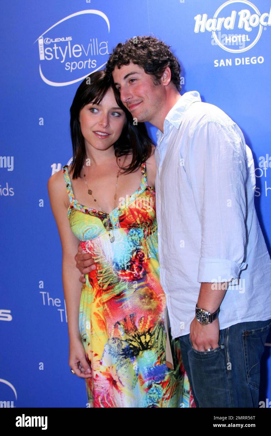 Jason Biggs walks the red carpet at the Lexus Style Villa Sports party ...