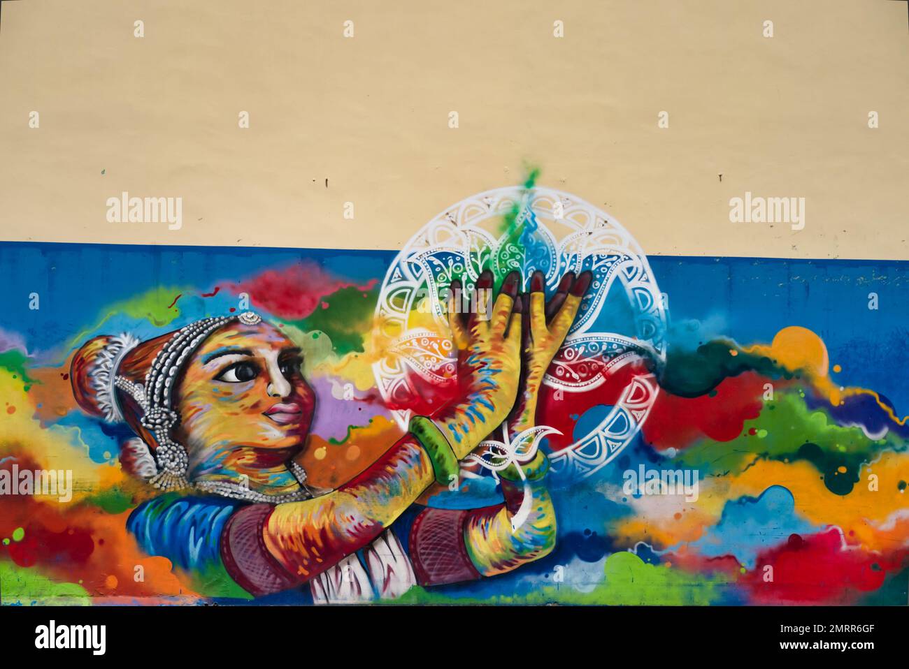 India drawing hi-res stock photography and images - Alamy