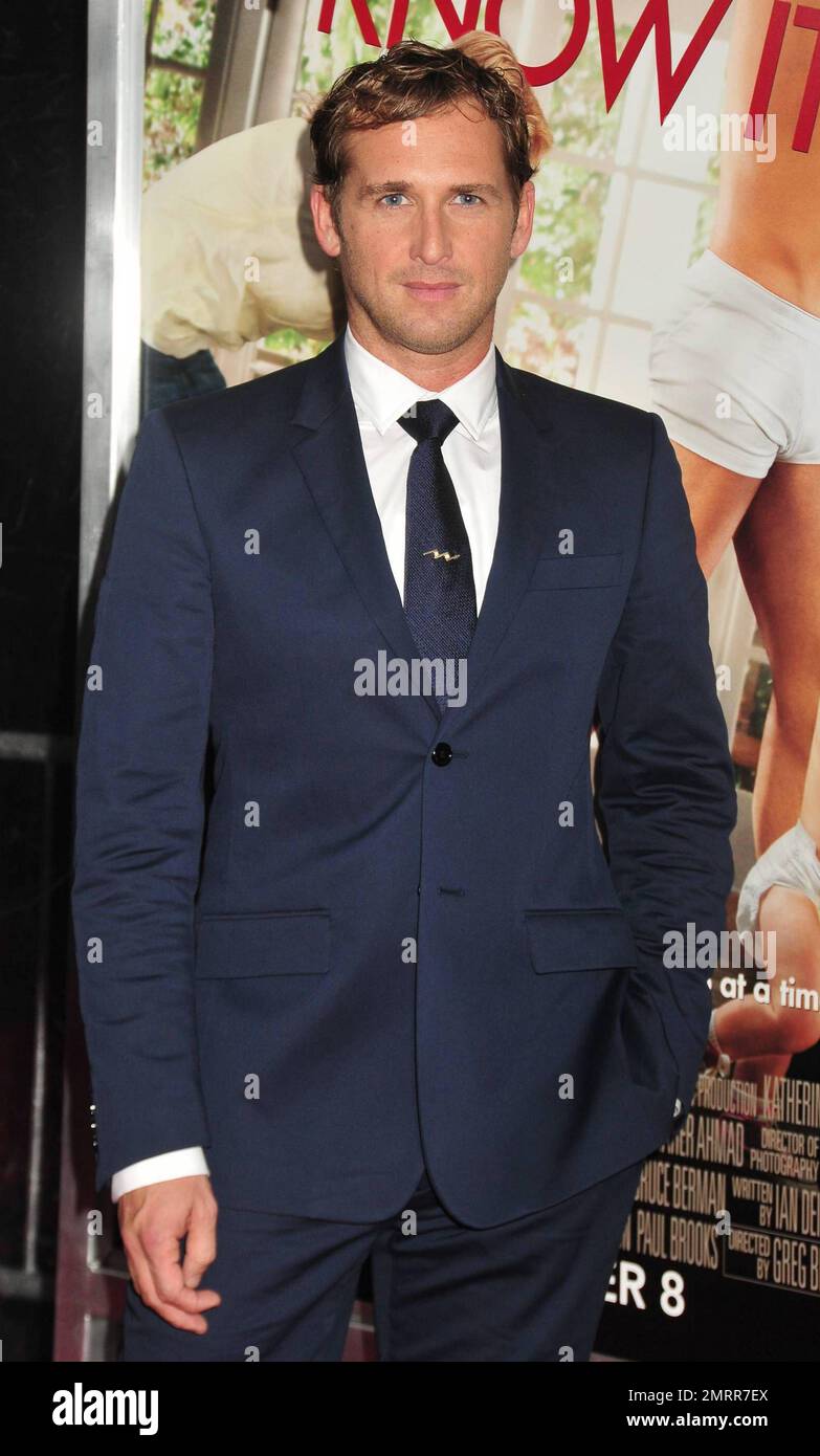 Josh Lucas walks the red carpet at the premiere of Warner Bros. "Life ...