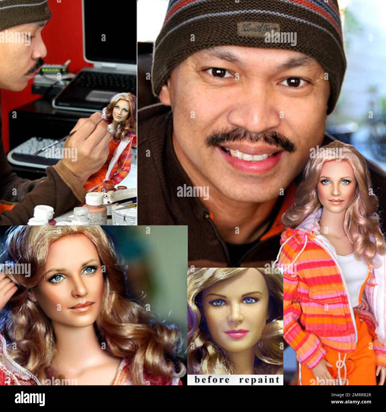 Noel Cruz custom repaints some of the most amazing celebrity based ...