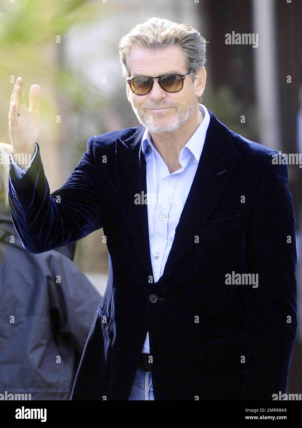GREECE OUT - Pierce Brosnan at the world premiere of "Percy Jackson and ...