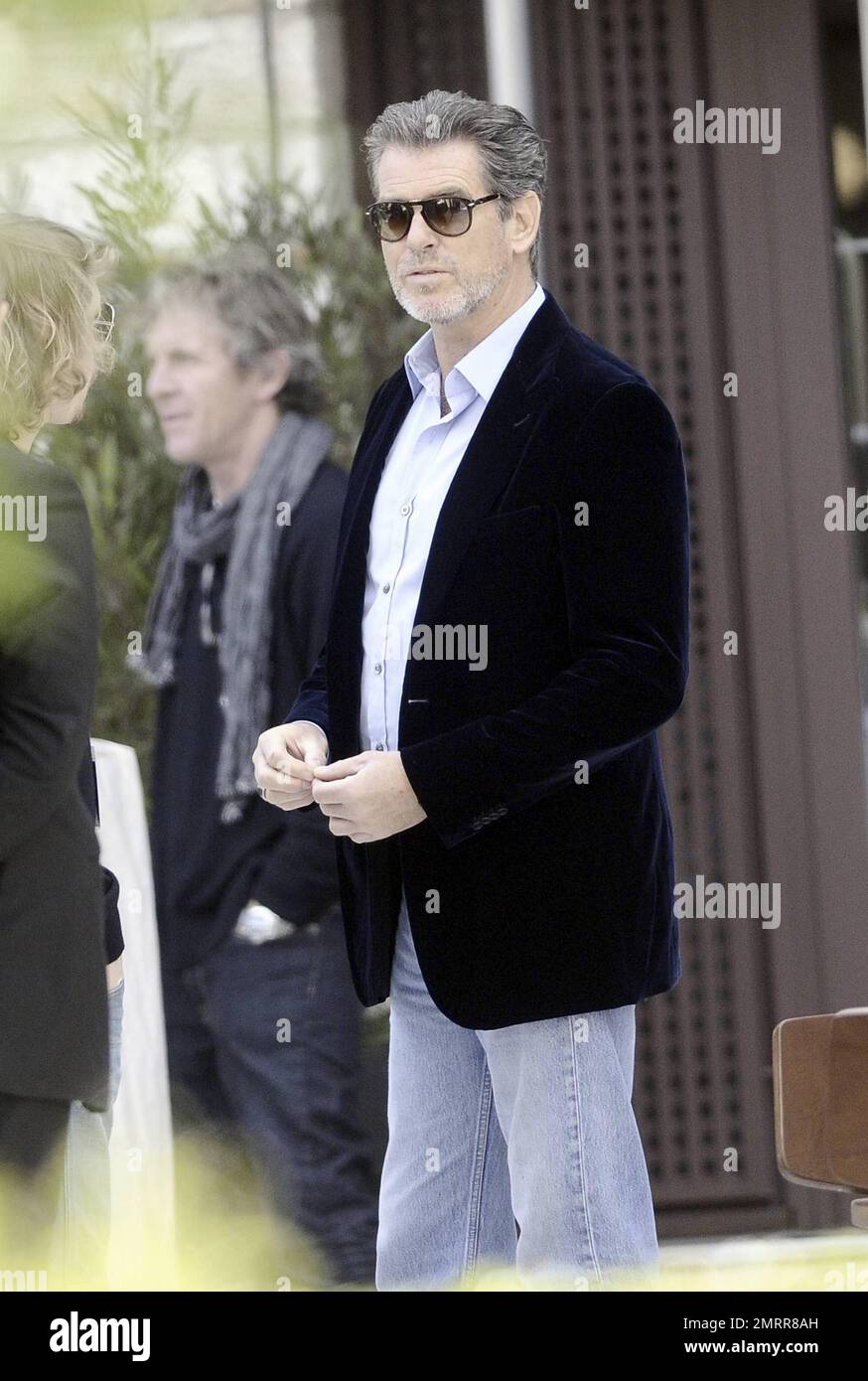 GREECE OUT - Pierce Brosnan at the world premiere of "Percy Jackson and ...