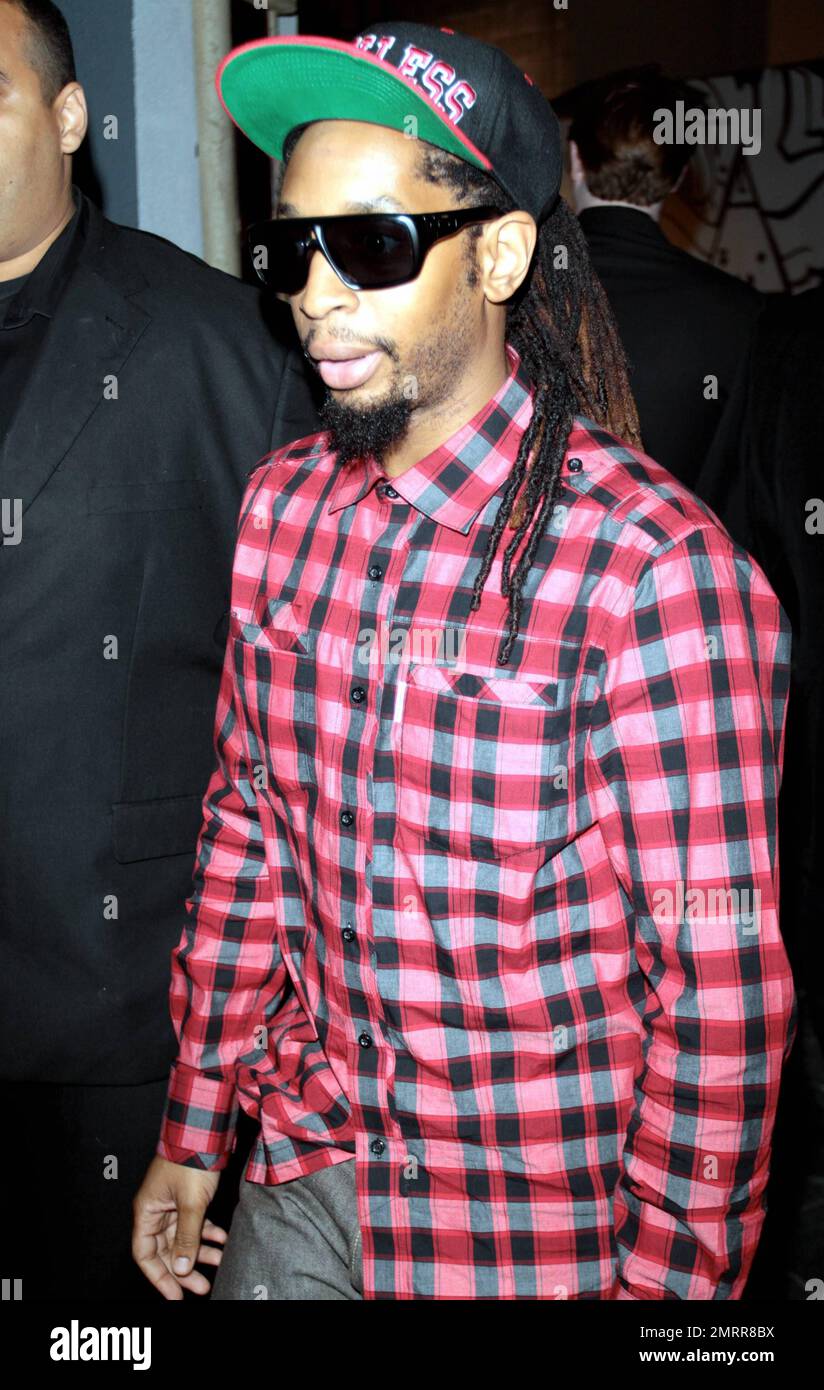 Rapper Lil Jon leaves Lexington Social House. Hollywood, CA. 6/8/11 ...