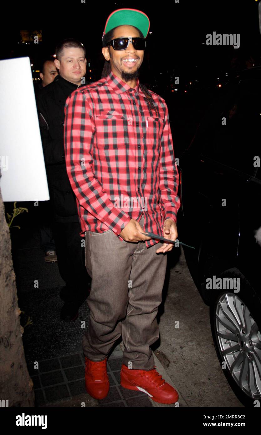 Rapper Lil Jon leaves Lexington Social House. Hollywood, CA. 6/8/11 ...
