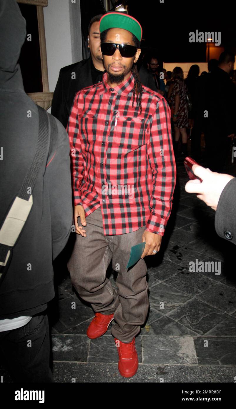 Rapper Lil Jon leaves Lexington Social House. Hollywood, CA. 6/8/11 ...