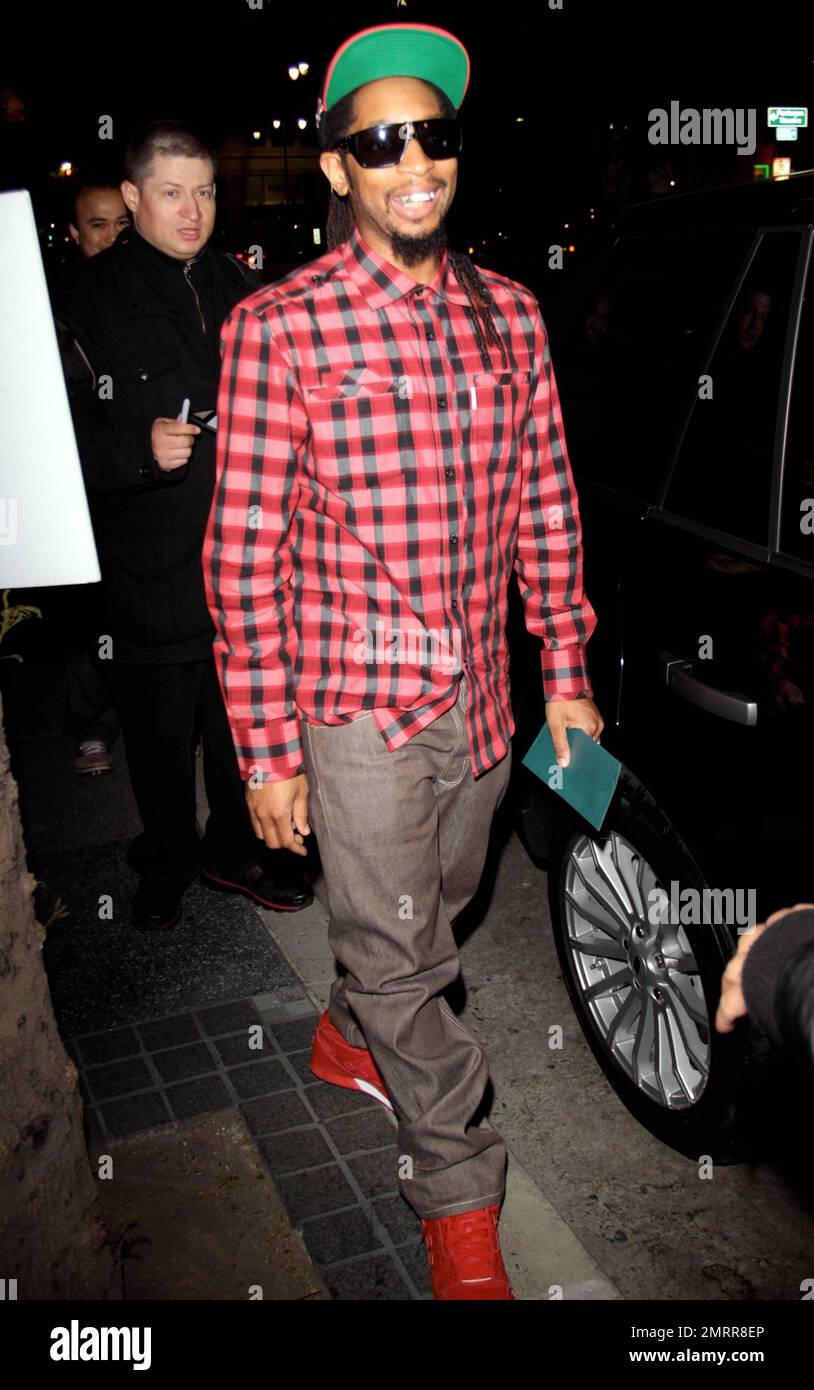 Rapper Lil Jon leaves Lexington Social House. Hollywood, CA. 6/8/11 ...