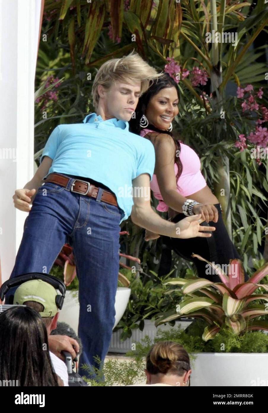 "Dancing with the Stars" contestants Derek Hough and Lil Kim take to ...