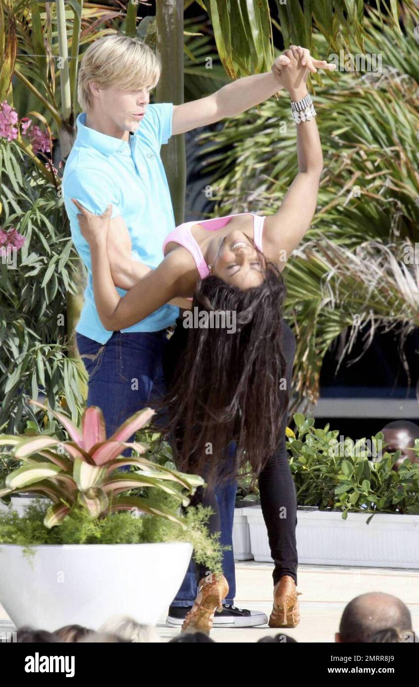 "Dancing with the Stars" contestants Derek Hough and Lil Kim take to ...