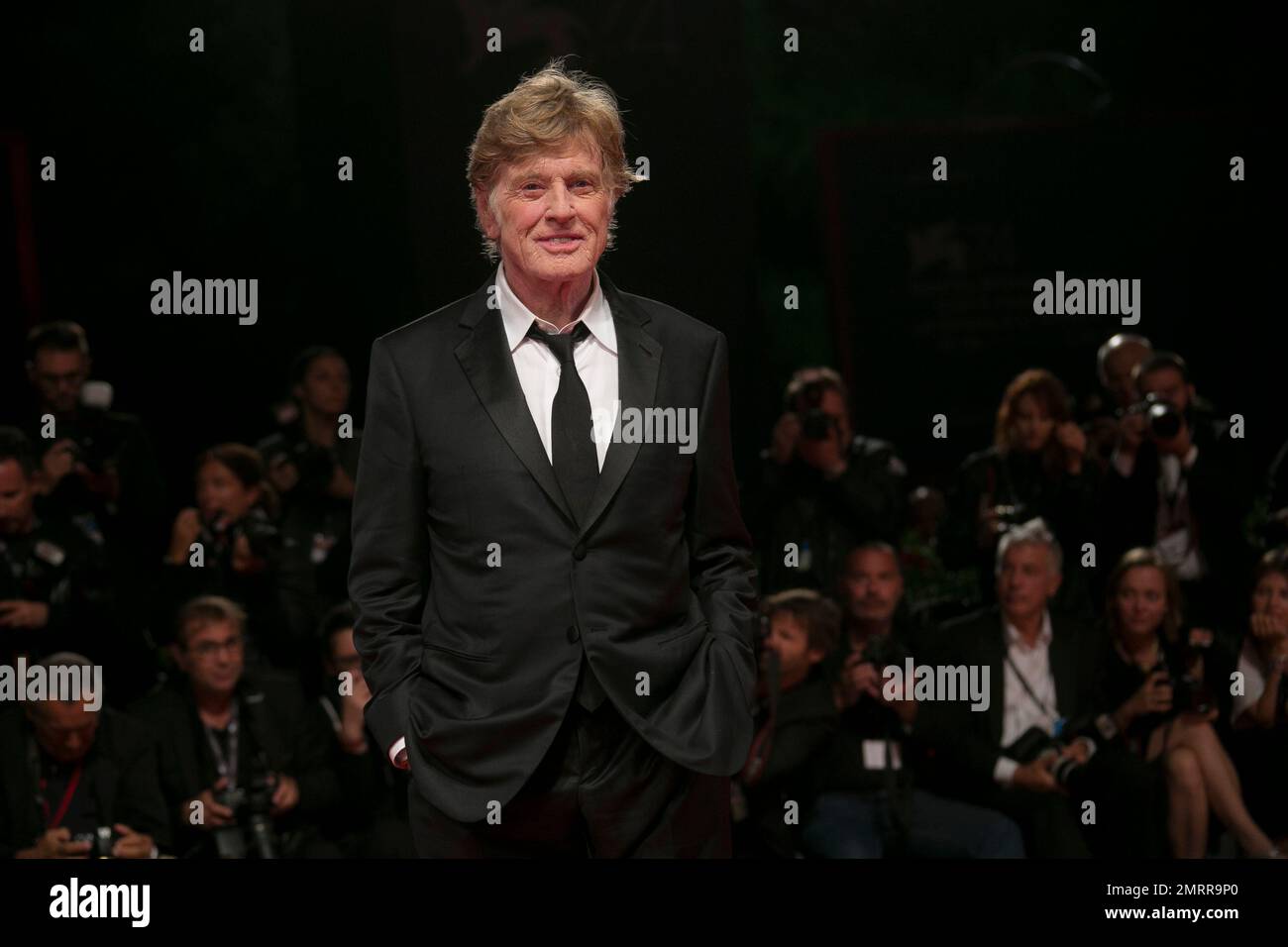 Actor Robert Redford poses for photographers at the premiere of the ...