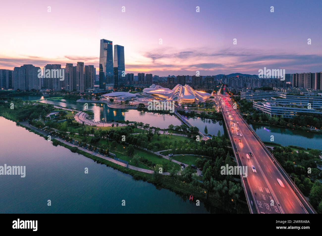 Mei sihu international culture and art center hi-res stock photography ...