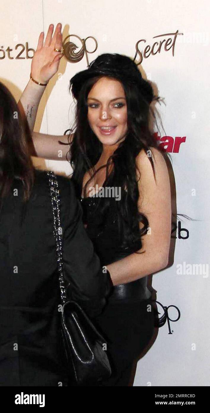 Lindsay Lohan attends the Star Magazine Young Hollywood party at Voyeur ...
