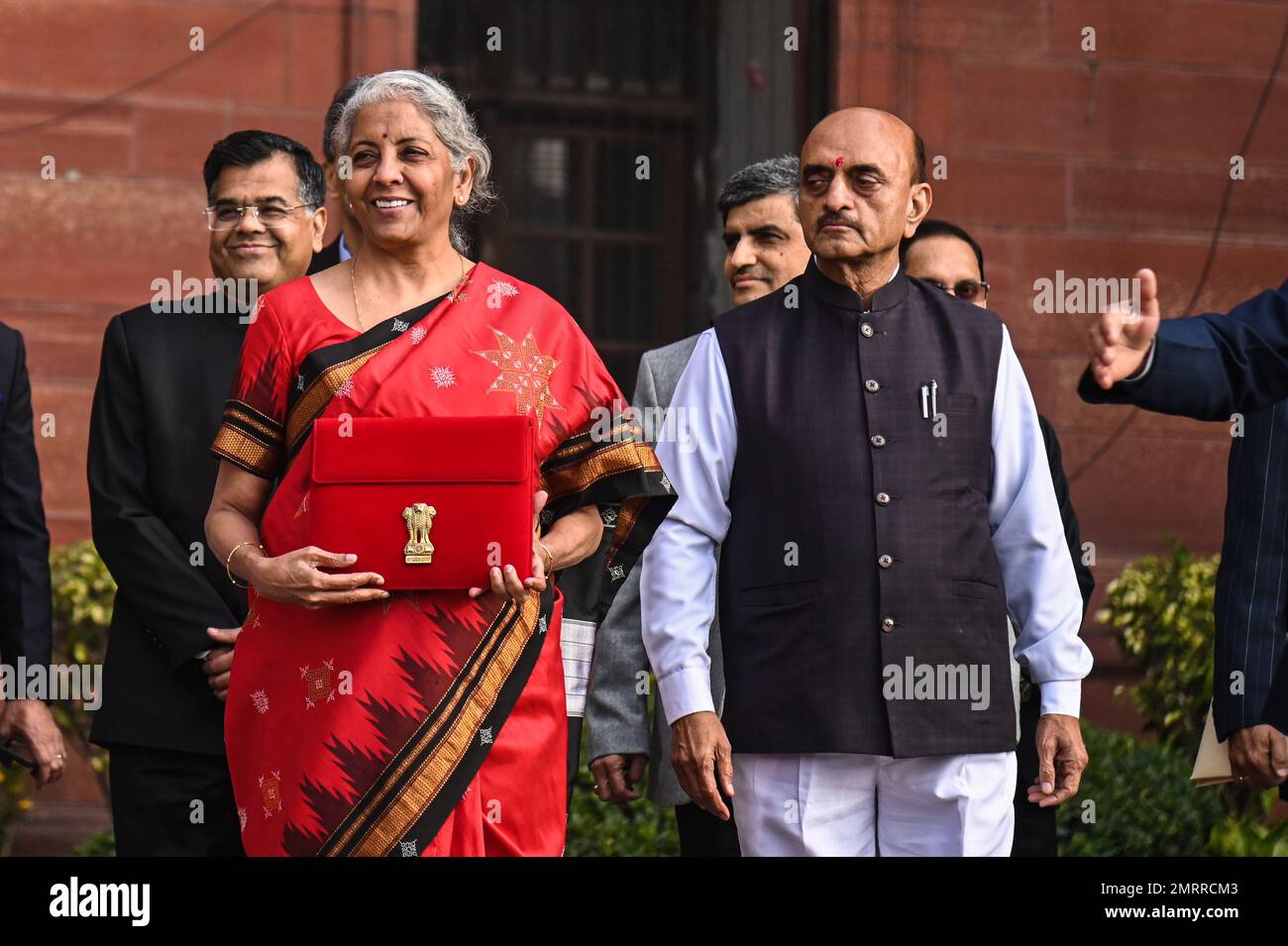 New Delhi, Delhi, India. 1st Feb, 2023. India's Finance Minister ...