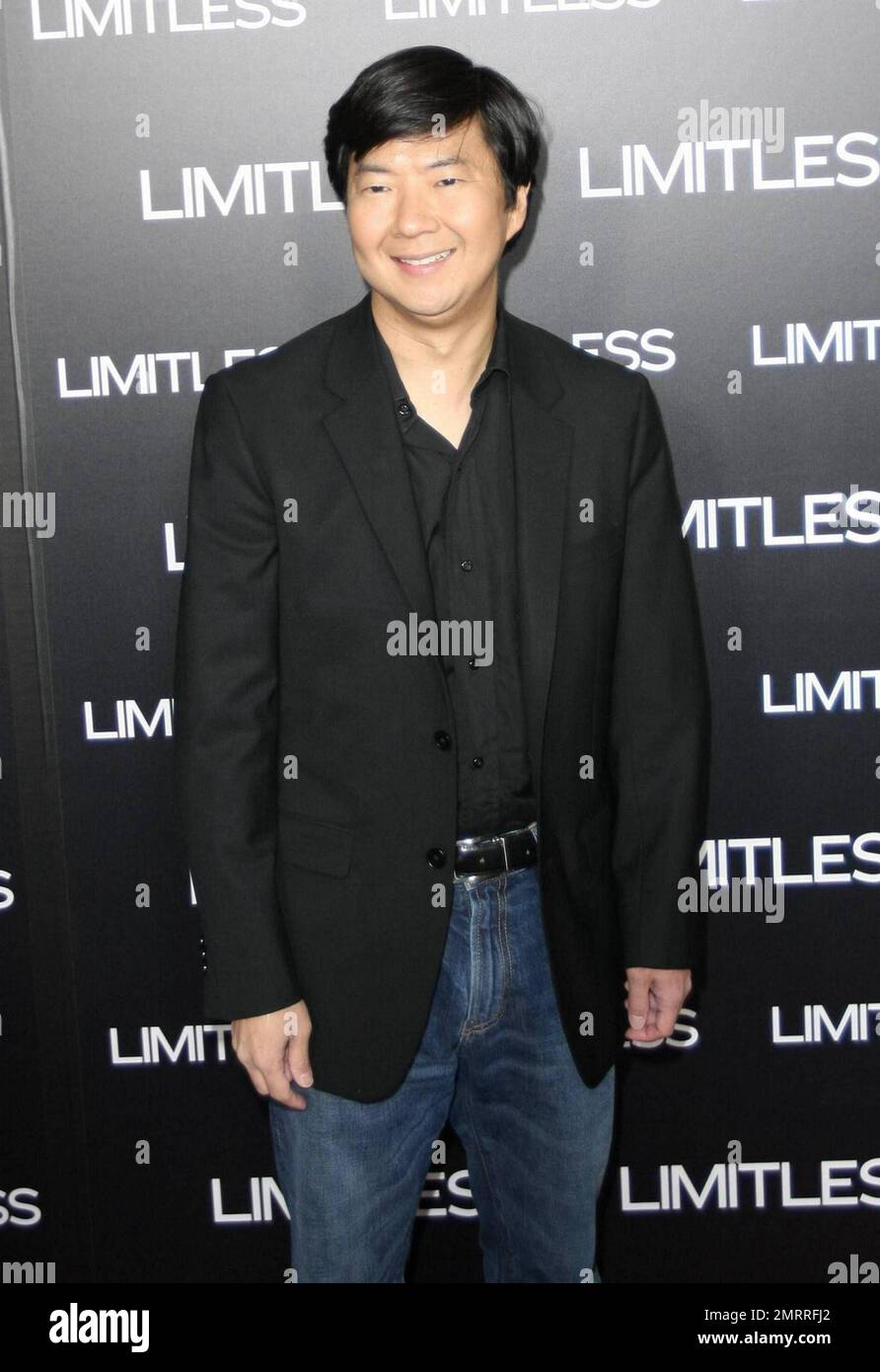 Ken Jeong poses for photographers on the red carpet at the premiere of ...