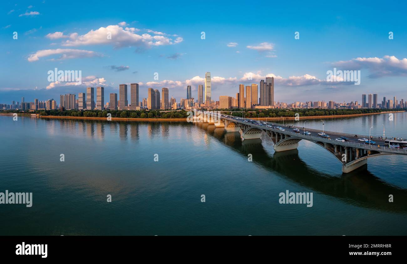 Changsha skyline xiangjiang river hi-res stock photography and images ...
