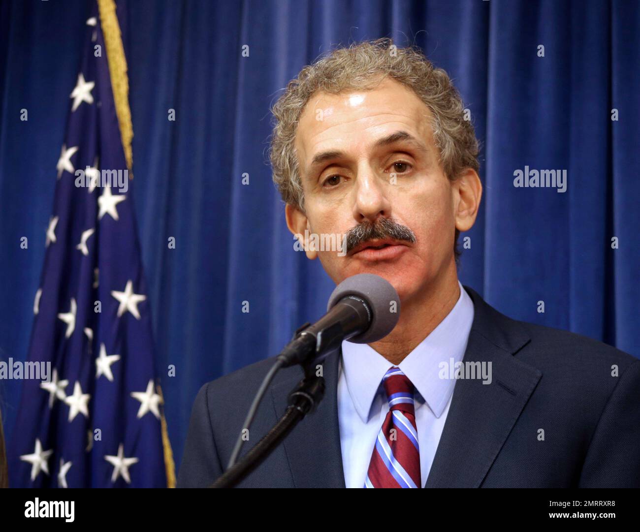 Los Angeles City Attorney Mike Feuer speaks during a news conference in ...