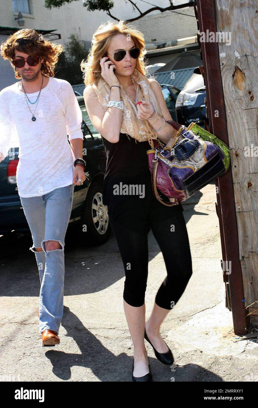 Lindsay Lohan, who just returned from a trip to Cannes and NYC with gal ...