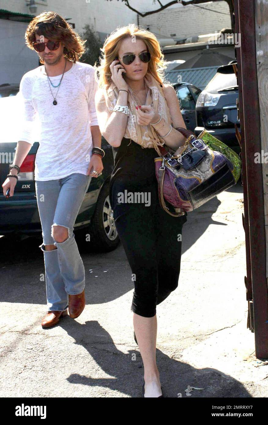 Lindsay Lohan, who just returned from a trip to Cannes and NYC with gal ...