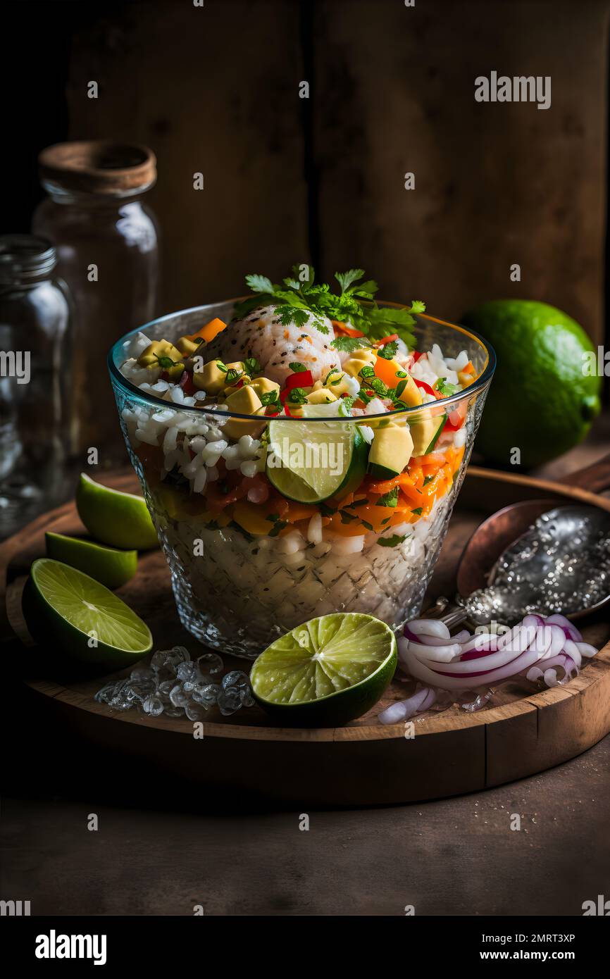 Ceviche food photography collection. High-quality images showcase this ...