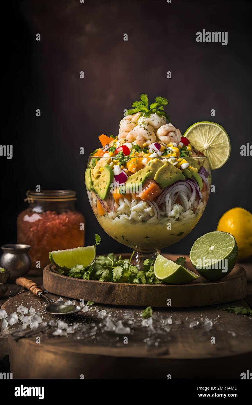 Ceviche food photography collection. High-quality images showcase this ...